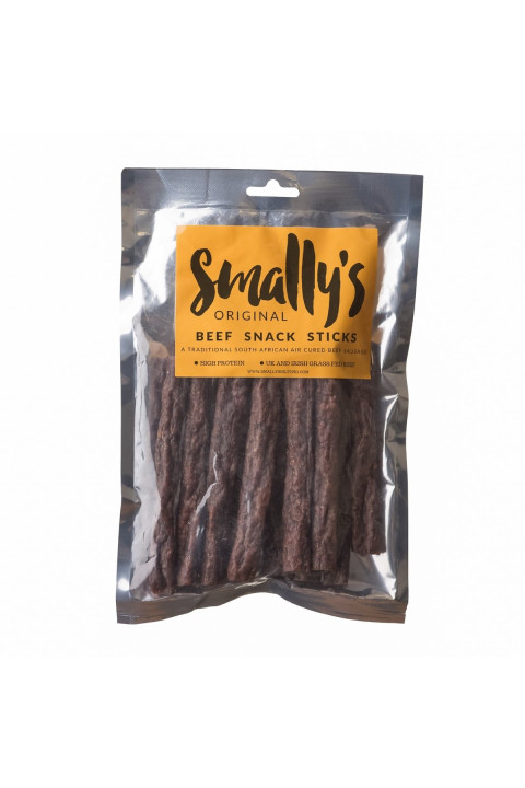 Smally’s Beef Snack Sticks (Droewors), Large Pack, 250g