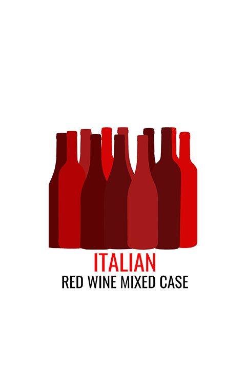 Mixed Case of Italian Reds - 12 Bottles