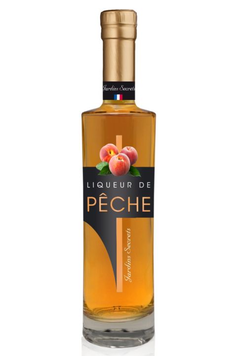 Jardins Secrets Liqueur de Pêche, Peach Liqueur - 70cl